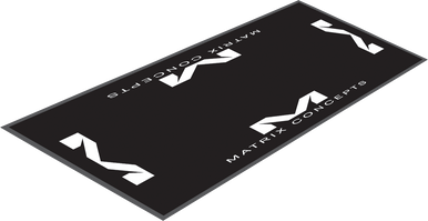 Matrix Concepts M40 Carpeted Mat Black 3.5'x7' M40-101 - J J Motorsports