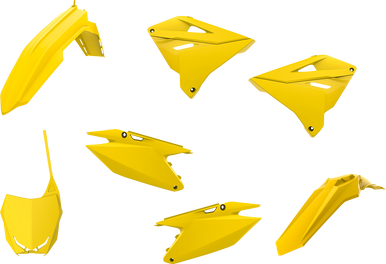 Polisport Body Kit Restyle Yellow RM 125/250 90868 - J J Motorsports