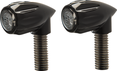 Kodlin 3-1 Bullet Rear Indicator Lights Grooved Black K68461 - J J ...