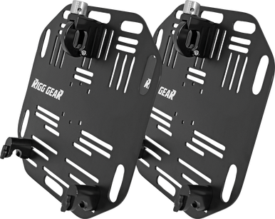 Nelson Rigg Flatbar Saddlebag Plates RiggGear Quick Release RG-QRP-FB ...