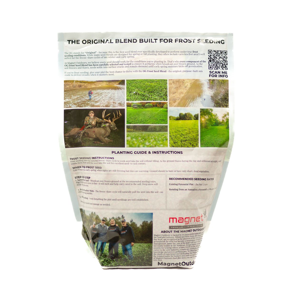 The OG Frost Seed | Premium Food Plot Seed for Deer & Wildlife | Magnet ...