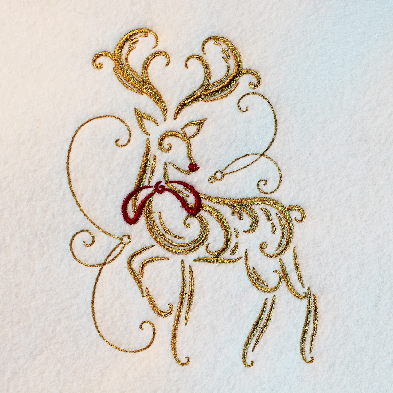 Machine Embroidery Design - Abstract Christmas #02