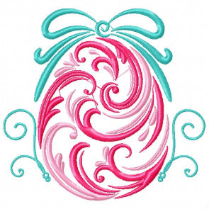 Machine Embroidery Design - Abstract Easter Collection #01