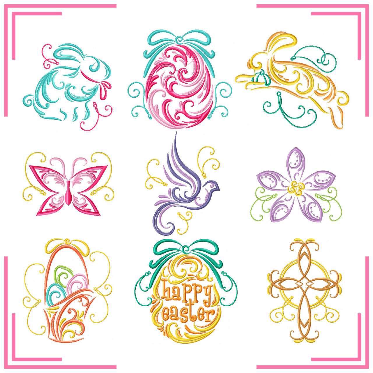 Easter Machine Embroidery Designs