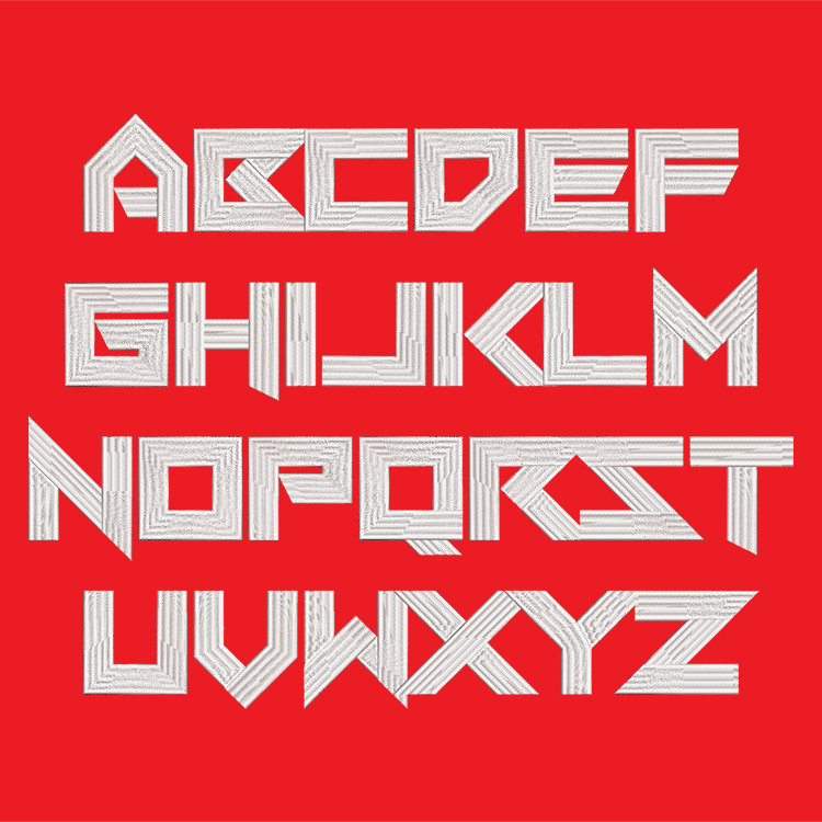 Machine Embroidery Font - Sacred Hertz Now Includes BX Format