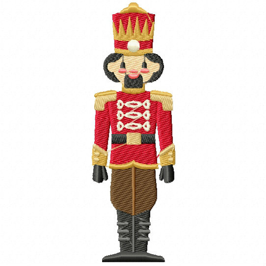 Machine Embroidery Design - Christmas Toy Soldiers #05