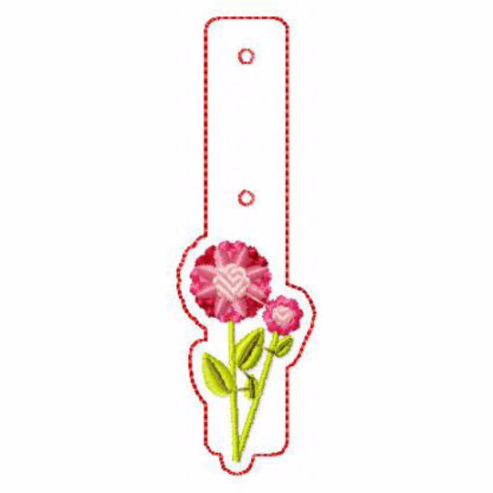 In The Hoop Machine Embroidery Designs - 26 Happy Christmas Key Fobs