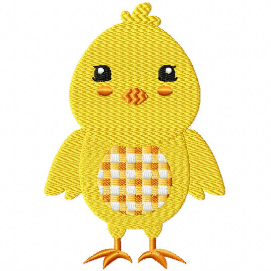 Machine Embroidery Design - Easter Chick Design #03