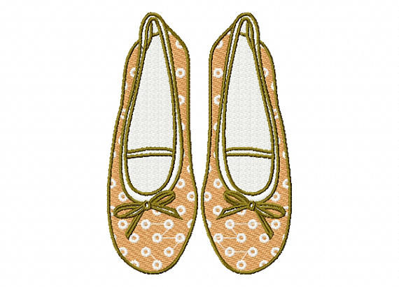 Machine Embroidery Designs - Shoe Collection of 12