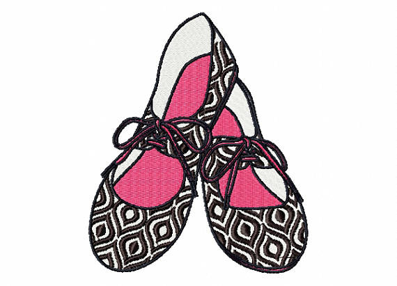Machine Embroidery Designs - Shoe Collection Bundle #3