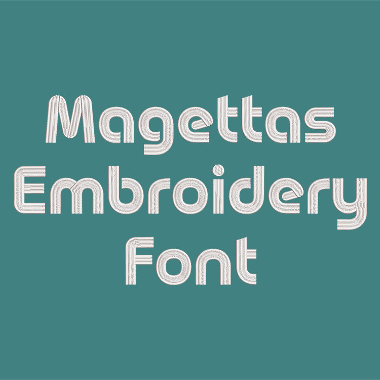 Machine Embroidery Font - Comic Kings Now Includes BX Format