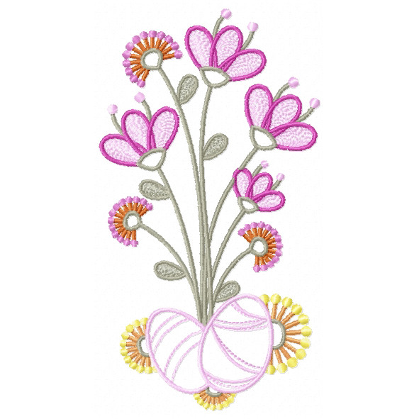 Machine Embroidery Design - Spring Easter Collection #01