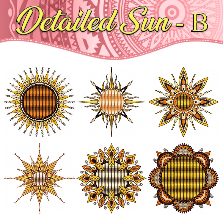 Machine Embroidery Design - Detailed Autumn Leaves #01 Collection