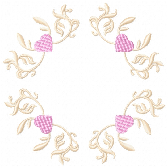 Machine Embroidery Design - Wedding Dress Collection #01