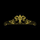Machine Embroidery Monogram - Elegant Split Monogram #03
