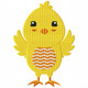 Machine Embroidery Design - Easter Chick Design #03
