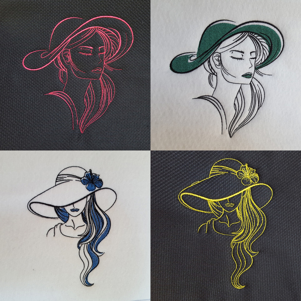 Modern Ladies Machine Embroidery Designs Full Collection