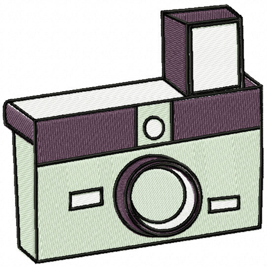 Machine Embroidery Design - Photography Collection #01