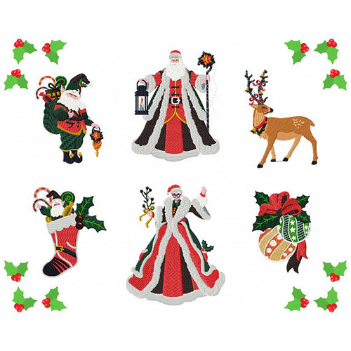 Machine Embroidery Designs - Christmas Scenes Collection