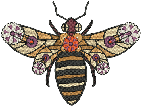 Machine Embroidery Design - Steampunk Collection #13