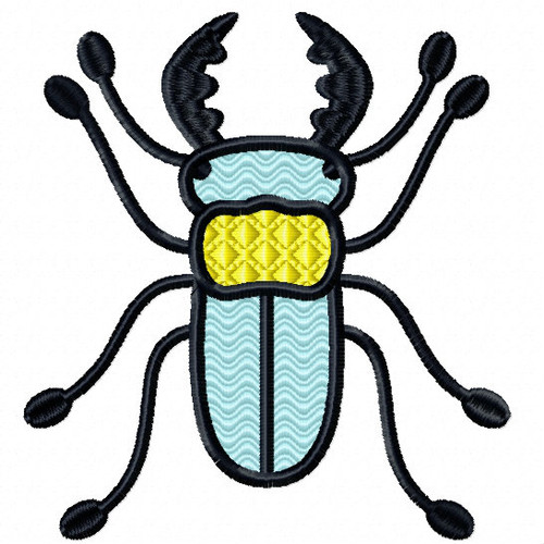 Machine Embroidery Design - Insect Collection Design #12