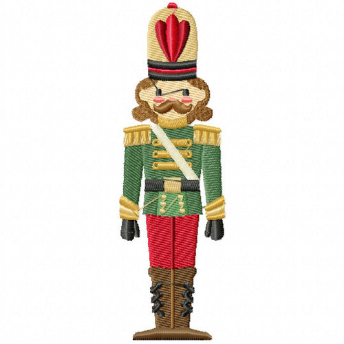 Machine Embroidery Design - Christmas Toy Soldiers #07