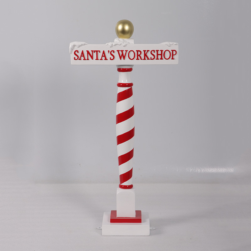 Santa's Workshop Sign - AFD Home