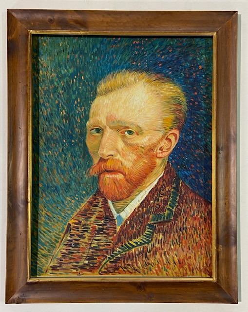 Portrait of a Man Framed 30x40 - AFD Home