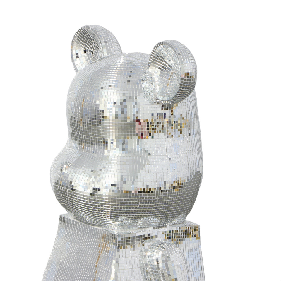 Disco Mouse Silver Statue - AFD Home