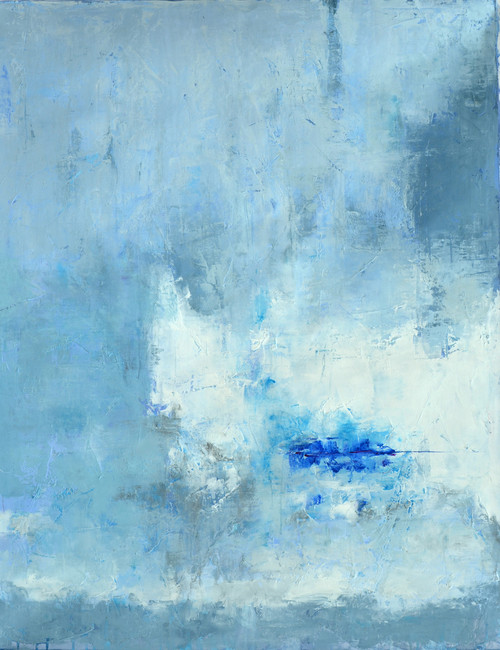 Abstract Blue Gallery Wrap - AFD Home