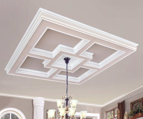 Majestic Square Ceiling Medallion - AFD Home