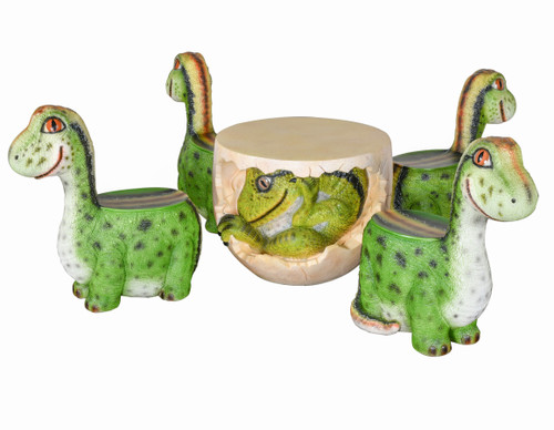 Dinosaur Discovery Table and Chairs 5pc Set - AFD Home