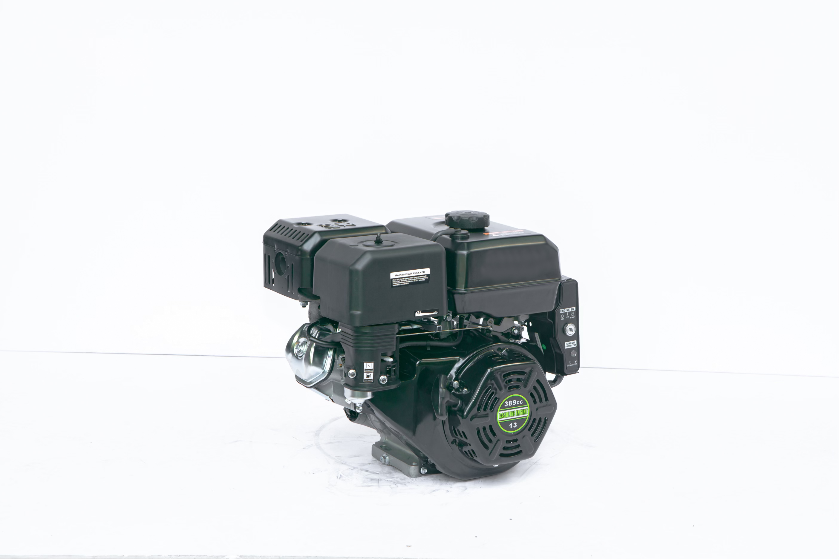 13.5HP 4-STROKE GASOLINE ENGINE - ELECTRIC START - 1" PTO - Powersport ...
