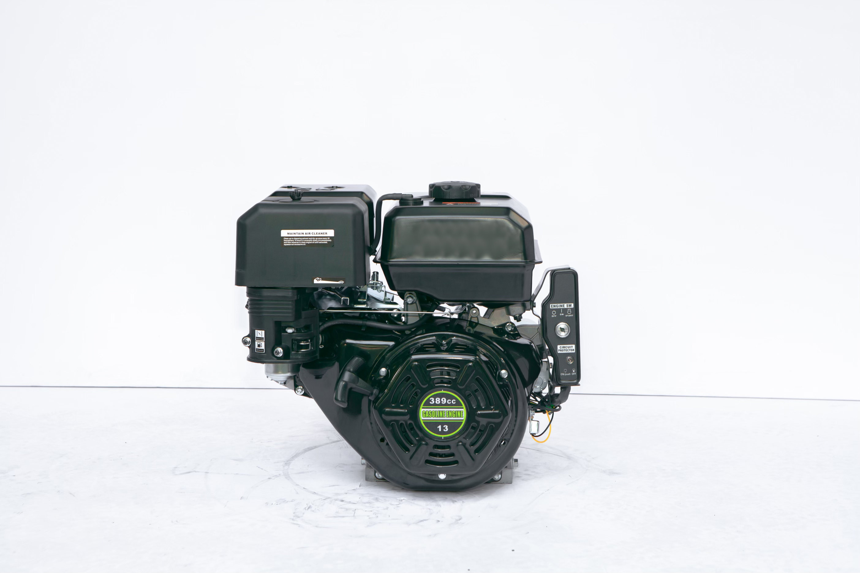 13.5HP 4-STROKE GASOLINE ENGINE - ELECTRIC START - 1" PTO - Powersport ...