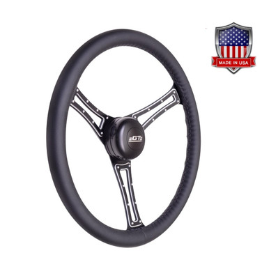 GT Performance GT3 Pro-Touring Autocross Wheel, Black Leather - Vintage ...
