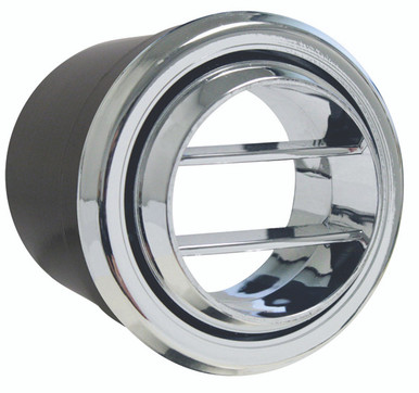 Vintage Air Standard Series Double Vane Louver for 2.5" Hose, Chrome ...