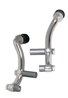 F1 Style Upper Shock Mounts, Polished - Vintage Parts of Arizona