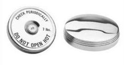 13lb Radiator Cap, Art Deco - Vintage Parts of Arizona