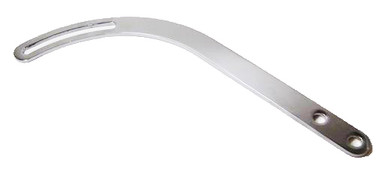RPC Universal Upper Alternator Bracket, Chrome - Vintage Parts of Arizona