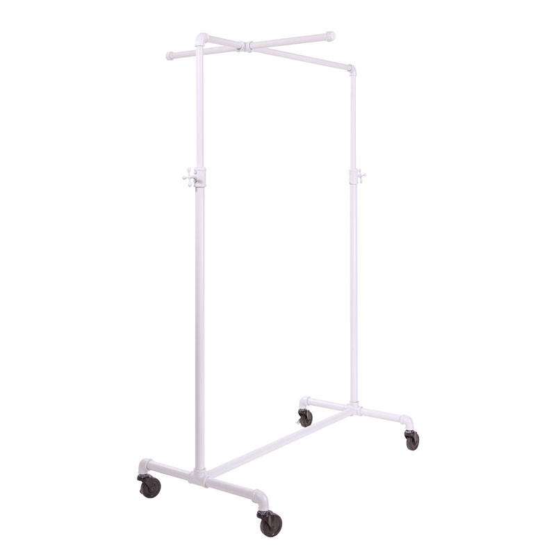 Pipeline Adjustable Ballet Rack with One Cross Bar - The Fixture Zone