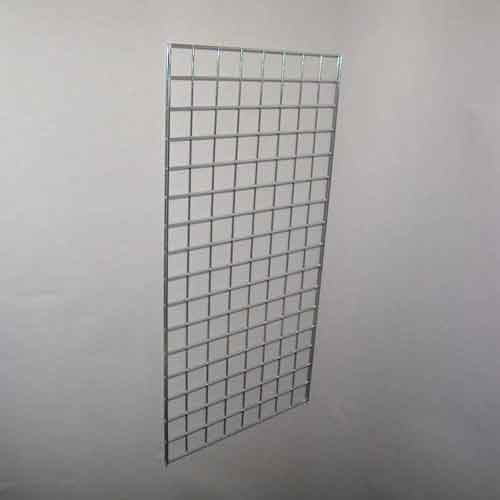 Large Wire Gridwall Panel 2ft x 8ft - The Fixture Zone