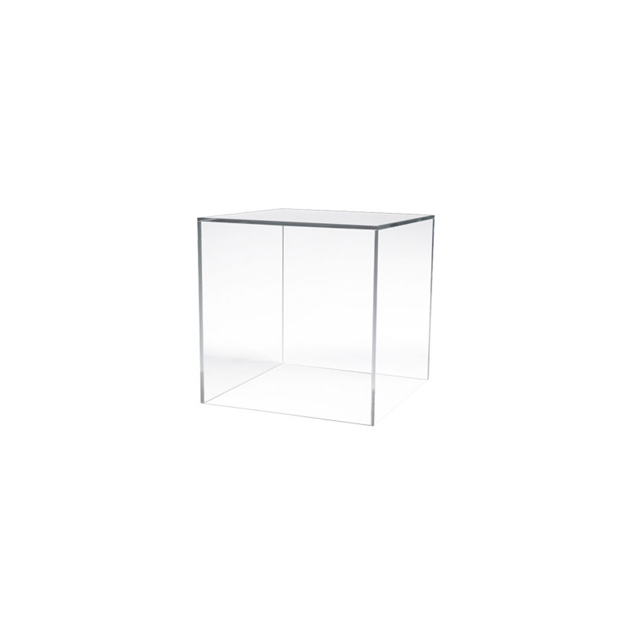 Square Acrylic Display Cube - The Fixture Zone