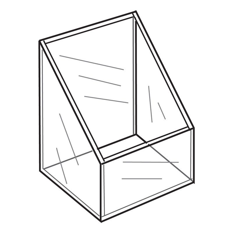 Acrylic CD Bin Display - The Fixture Zone