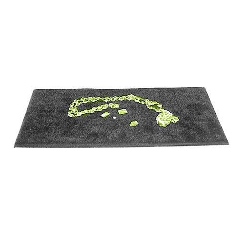 Black Velvet Tray Insert & Counter Pad - The Fixture Zone