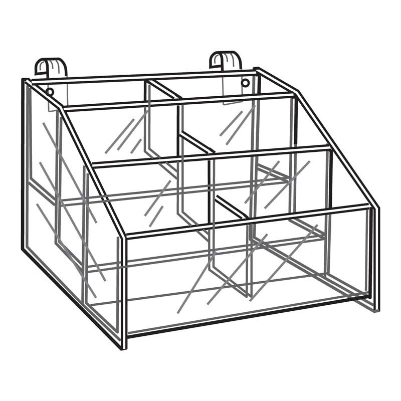 Acrylic Hosiery Displays - The Fixture Zone