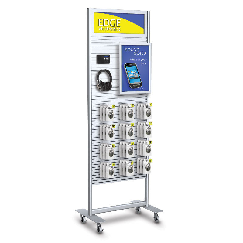 Aluminum Slatwall Displays