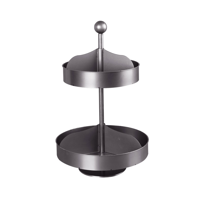 2-Way Spinning Jewelry Tower Chrome