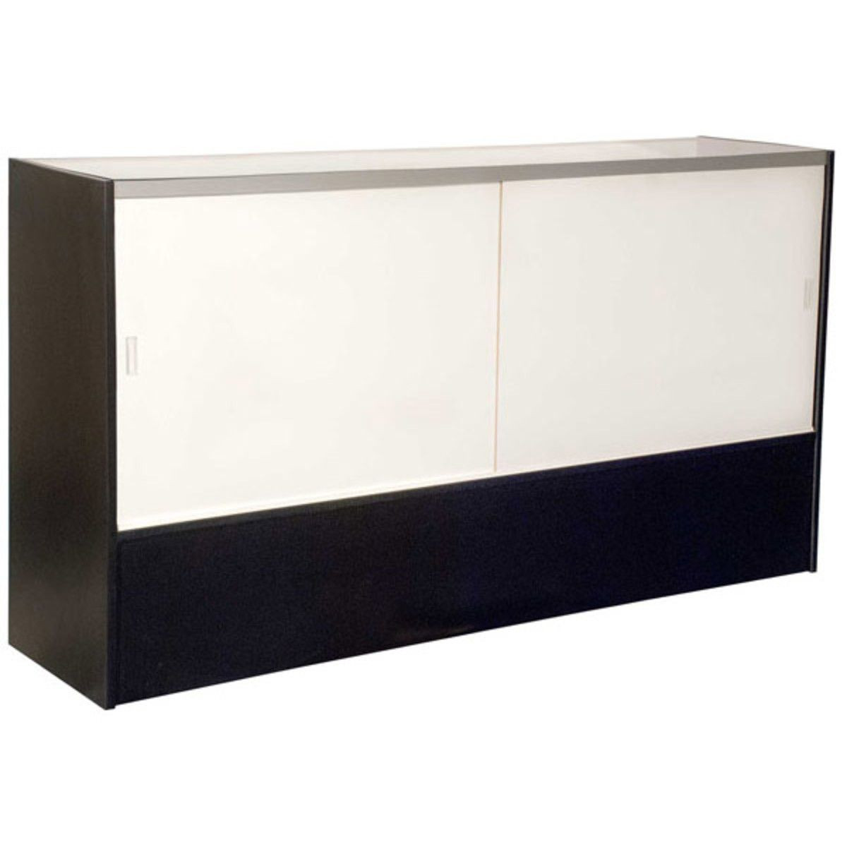 Full Vision Display Case with Light 70" Assembled - The Fixture Zone