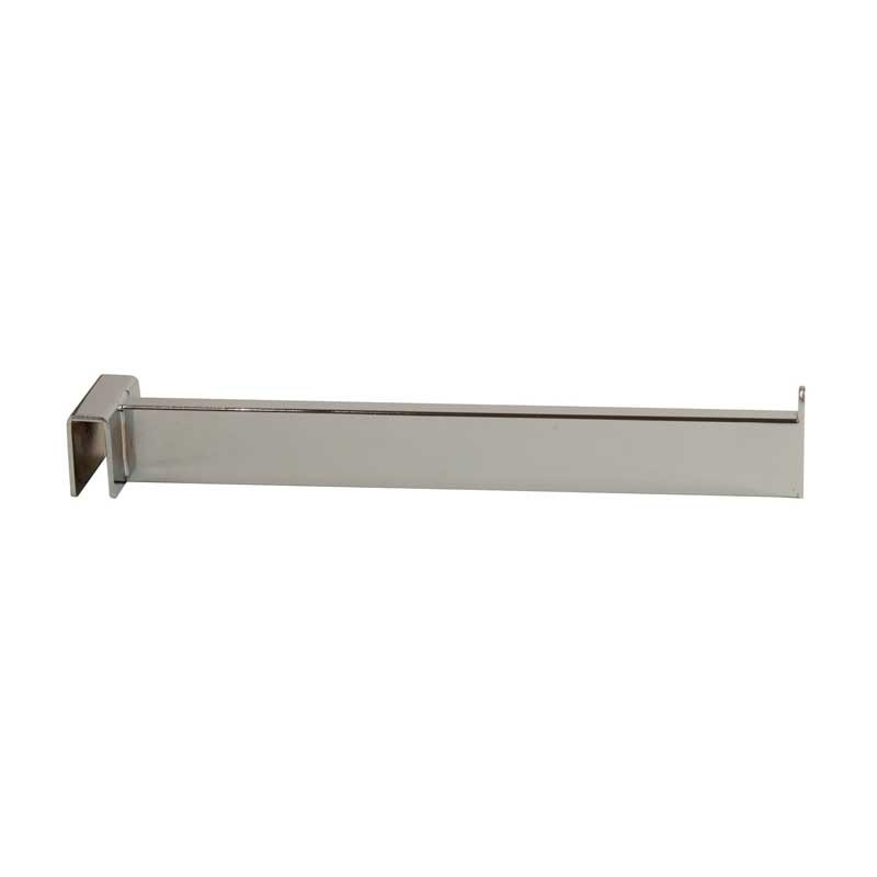 Rectangular Hangrail 12in. Faceout Chrome