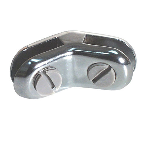 2 Way 120 Degree Glass Connector